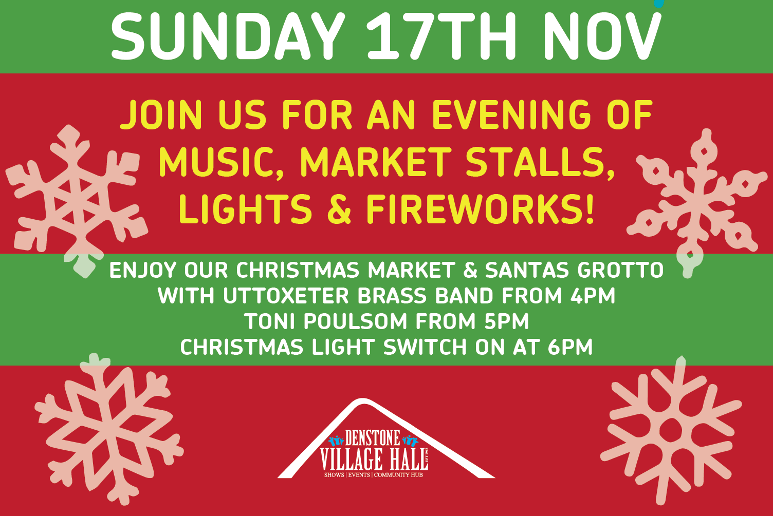 Christmas Lights Switch On - Sunday November 17th 2024